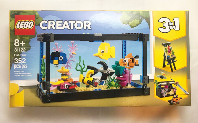 LEGO Creator Fish Tank 352-Piece Set $41 Shipped | Free Stuff Finder