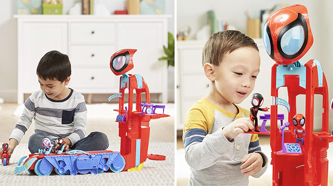 Marvel Spidey Headquarters Playset $31.99 Shipped | Free Stuff Finder