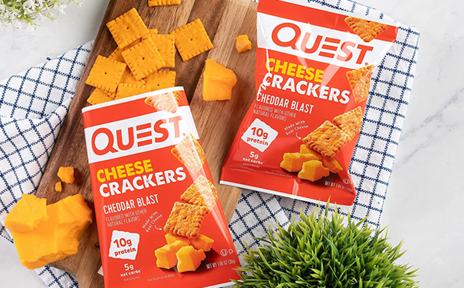 Quest Cheese Crackers 12-Pack for $16.89 | Free Stuff Finder