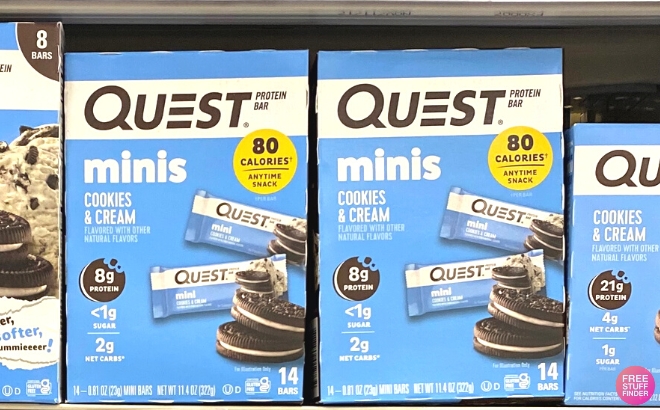 Quest Protein Bars 12-Pack for $16.90 Each Shipped | Free Stuff Finder