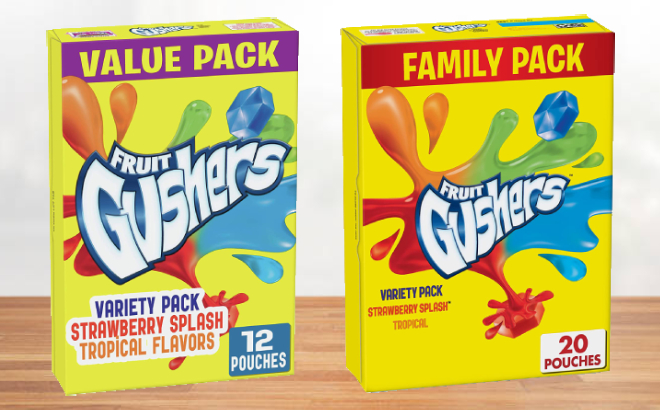 Fruit Gushers 6-Count Box $2.23 Shipped at Amazon | Free Stuff Finder