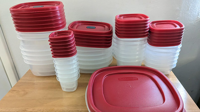 Rubbermaid 40-Piece Container Set $16.99 | Free Stuff Finder