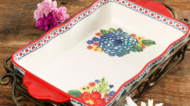 The Pioneer Woman 2-Piece Ceramic Bakers $12 | Free Stuff Finder