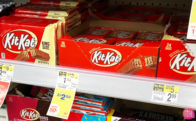 KitKat Candy Bar 75¢ Each | Free Stuff Finder