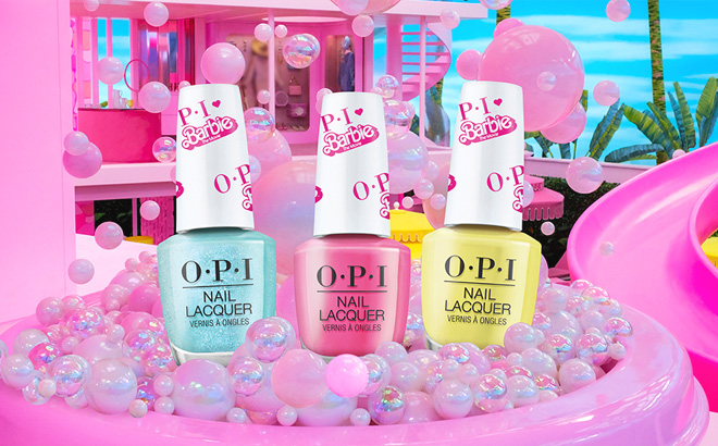 OPI x Barbie Nail Polish $10.32 Each + FREE Barbie Belt Bag! | Free ...