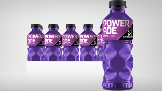 Powerade 24-Pack Sports Drink $12.72 Shipped | Free Stuff Finder