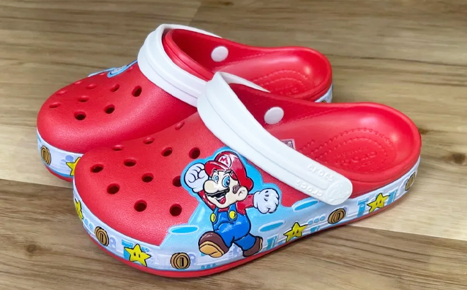 Crocs Kids Super Mario Clogs in Stock | Free Stuff Finder