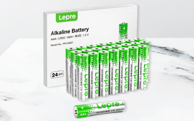 AAA Batteries 24-Pack for $8 Shipped | Free Stuff Finder