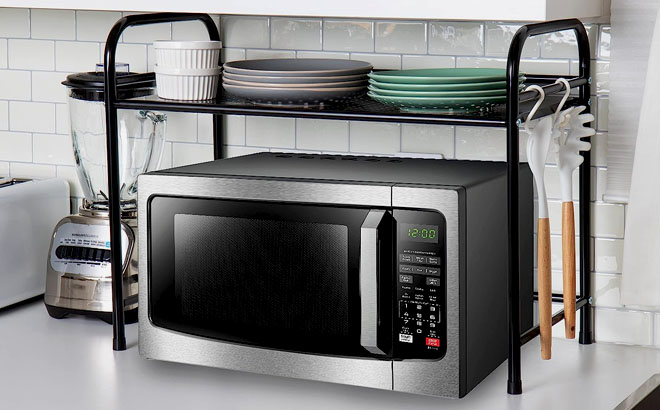 Microwave Stand Utility Shelf $12 | Free Stuff Finder