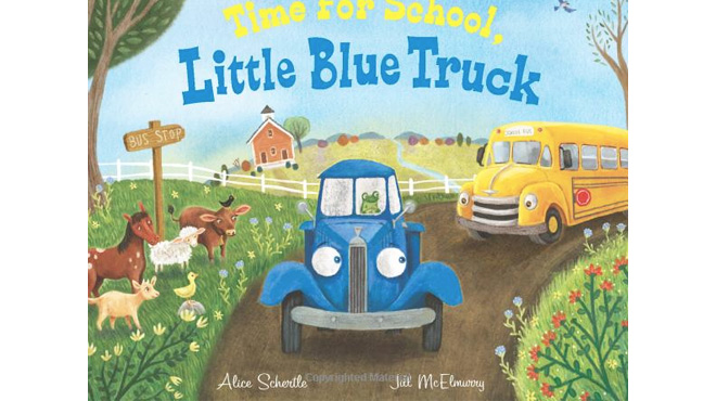 Time for School Little Blue Truck Hardcover Book $11 | Free Stuff Finder