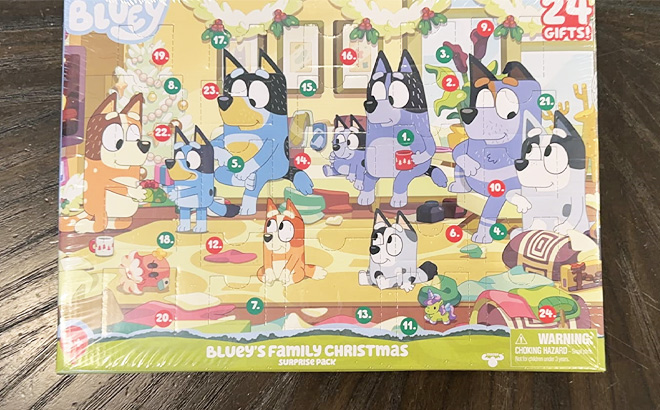 Bluey Advent Calendar $16.99 at Amazon! | Free Stuff Finder