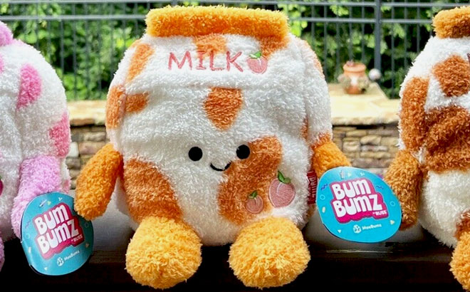 Moo Bumbumz Milk Plush $6.99 | Free Stuff Finder
