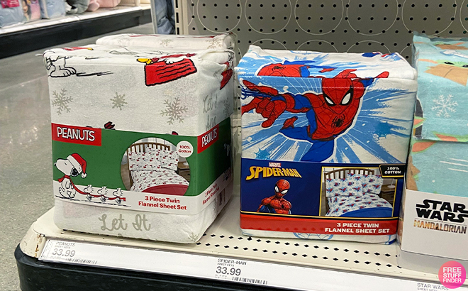 Kids Christmas 3-Piece Sheet Sets $29.99! | Free Stuff Finder