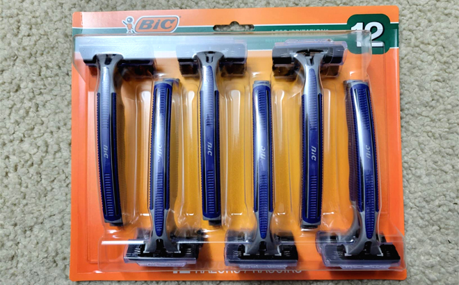 BIC 12-Count Razors $4.60 Shipped | Free Stuff Finder