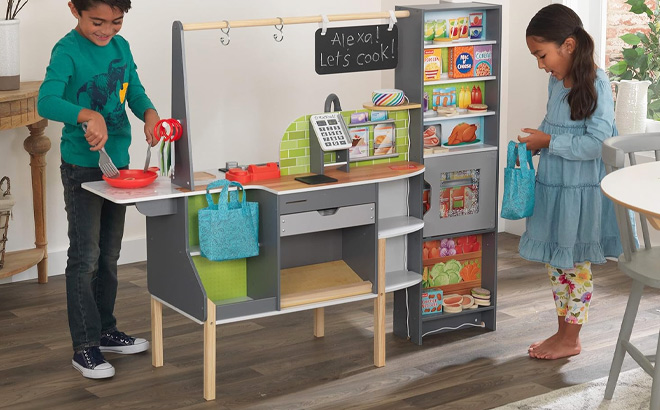 KidKraft Alexa-Enabled Wooden Kitchen $56 Shipped | Free Stuff Finder