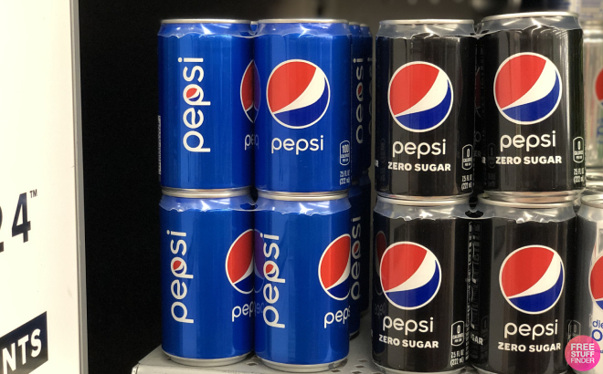 Pepsi 40-Count Mini Cans for $14.96 Shipped | Free Stuff Finder