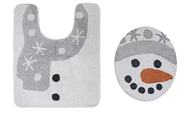 Holiday Bath Rug Sets $25 | Free Stuff Finder
