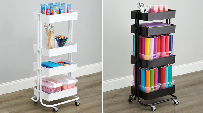 3-Tier Rolling Cart $22 at Michaels! | Free Stuff Finder