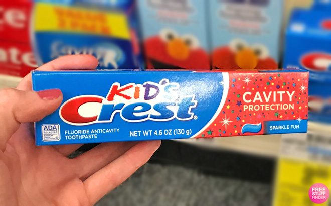 Crest Kids Toothpaste 4-Pack for $3.58 Shipped at Amazon | Free Stuff ...