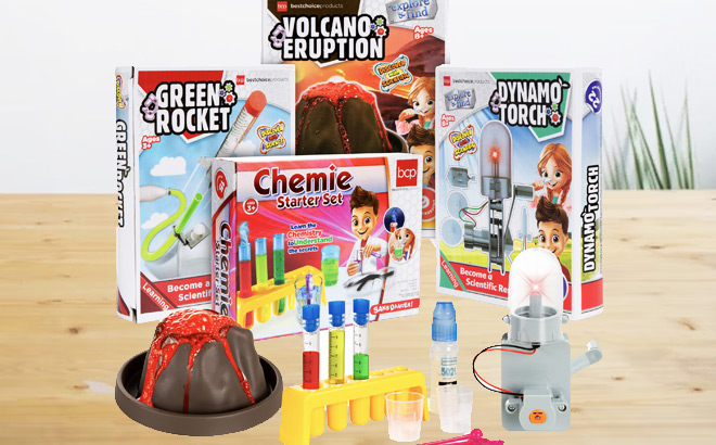 Best Choice Products 4-in-1 Science Project Kit $10 at Walmart | Free ...