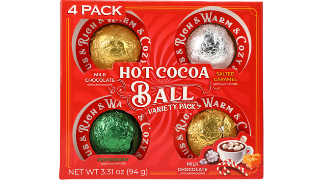 Hot Cocoa Ball Variety 4-Pack Just $5 | Free Stuff Finder