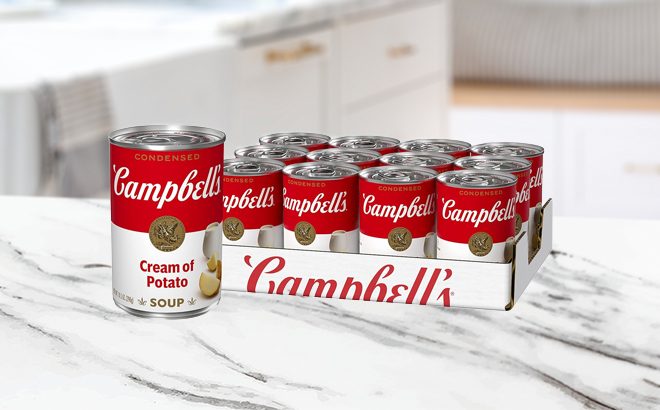 Campbells Cream Of Potato Soup 12 Pack For 11 At Amazon Free Stuff Finder