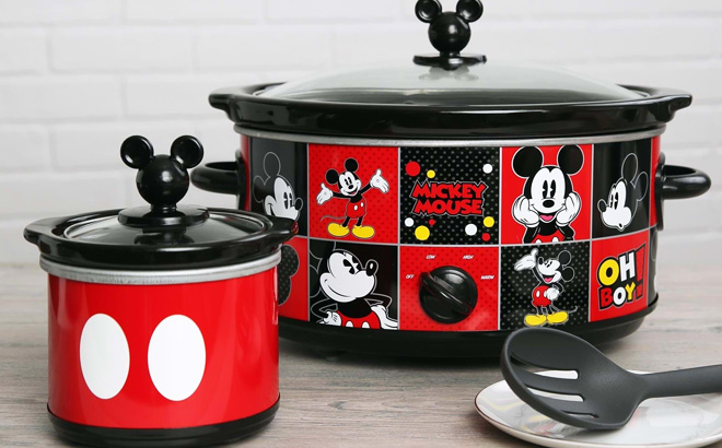 Disney 5-Quart Slow Cooker & Dipper Set $38 at Kohl’s | Free Stuff Finder