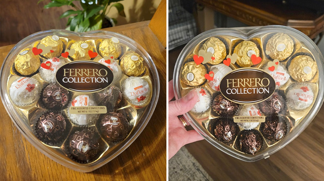 Ferrero Rocher 42-Count Gift Box $16 at Amazon (16-Count Heart Gift Box ...