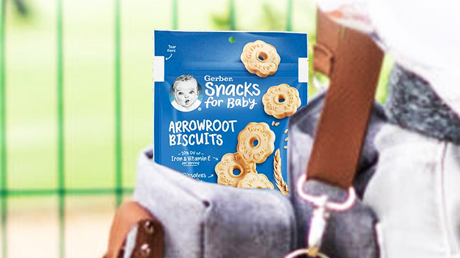 Gerber Baby Arrowroot Biscuits 4-Pack $6.83 Shipped at Amazon | Free ...