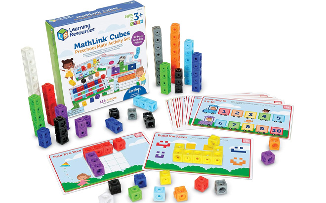 Learning Resources 115-Piece MathLink Cubes $13 at Amazon | Free Stuff Finder
