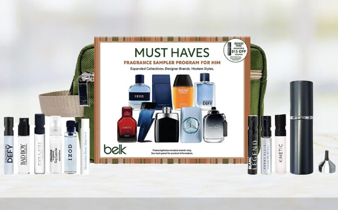 Fragrance Sampler Kit $12 at Belk | Free Stuff Finder