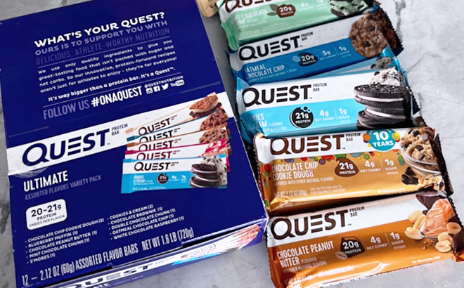Quest Snacks 12-Packs for $17 Shipped at Amazon | Free Stuff Finder