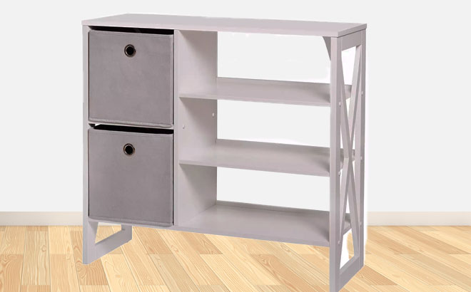 2-Drawer Storage Bookcase $65 + $10 Kohl’s Cash | Free Stuff Finder