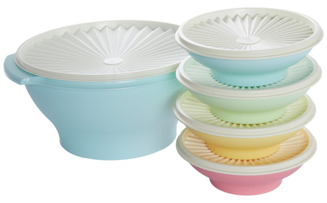 Tupperware 10-Piece Storage Container Set $34 | Free Stuff Finder