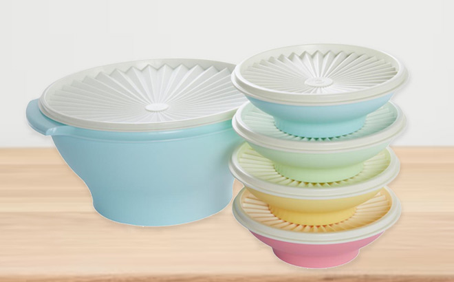 Tupperware 10-Piece Storage Container Set $34 | Free Stuff Finder