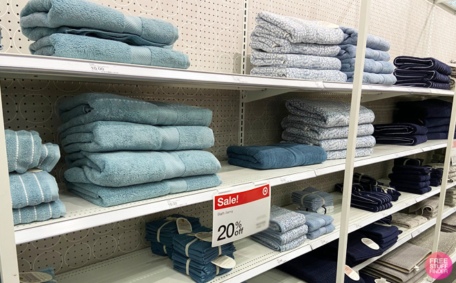 20% Off Bath Towels at Target (Towel Set from $9) | Free Stuff Finder