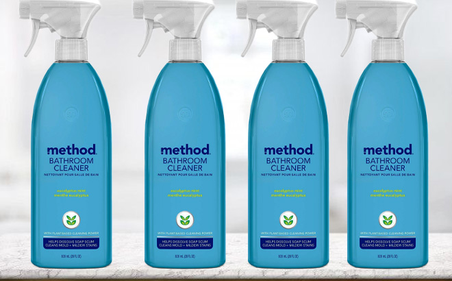Method Bathroom Cleaner 4-Pack $9 Shipped at Amazon | Free Stuff Finder