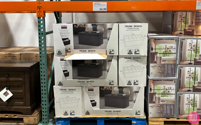 Costco Finds: Foldable Storage Bench $24.99, Scrub Mommy 8-Pack $15.99 ...