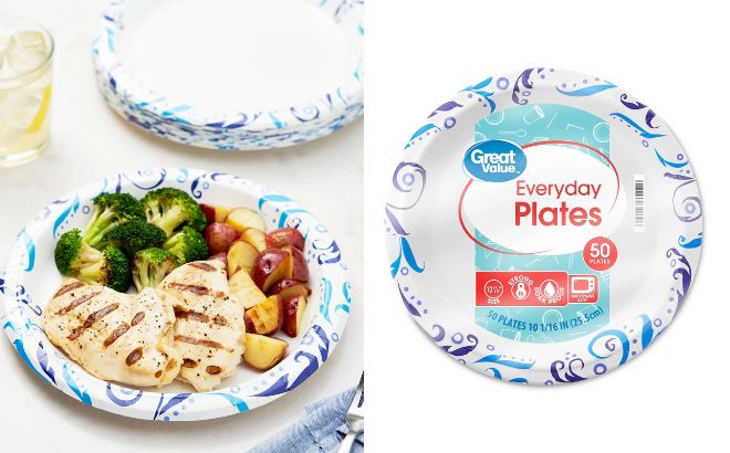 Disposable Paper Plates 200-Count for $9.97 at Walmart | Free Stuff Finder