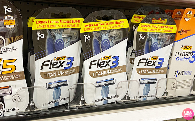 BIC Razors 3-Count 89¢ at Walgreens | Free Stuff Finder