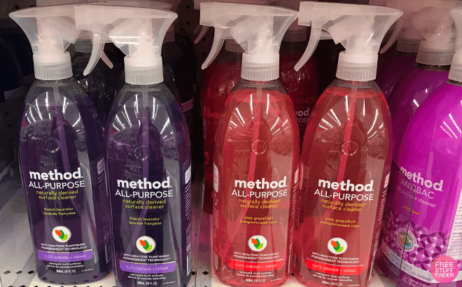 Method Cleaner Spray 4-Pack for $13 Shipped at Amazon | Free Stuff Finder