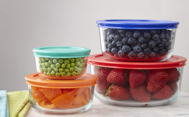 Pyrex 14-Piece Glass Food Storage $16 at Amazon | Free Stuff Finder