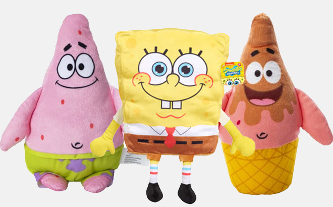 SpongeBob Plushies $5 at Five Below | Free Stuff Finder