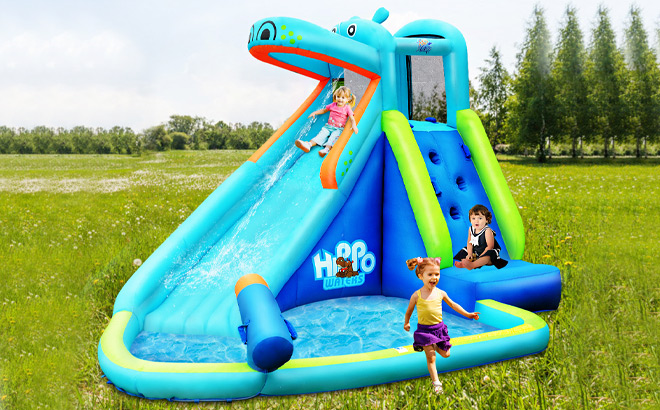 Inflatable Water Slide Bounce House $159 Shipped at Walmart | Free ...