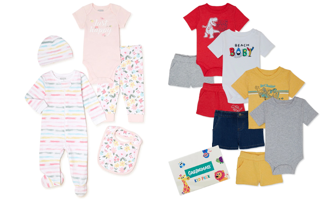 Garanimals Toddler Girls 8-Piece Set $11 at Walmart (ONLY $1.46 per ...