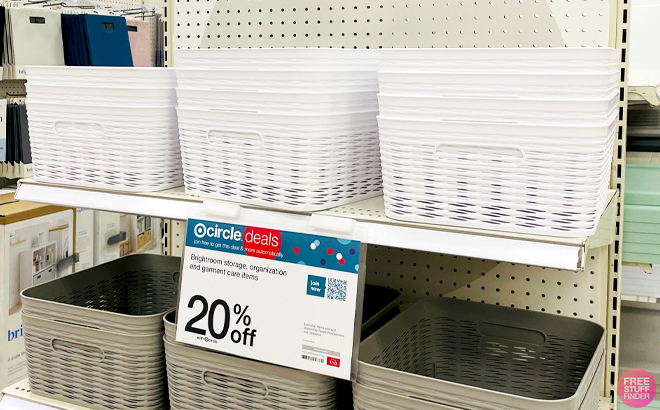 20% Off Brightroom Storage at Target! | Free Stuff Finder