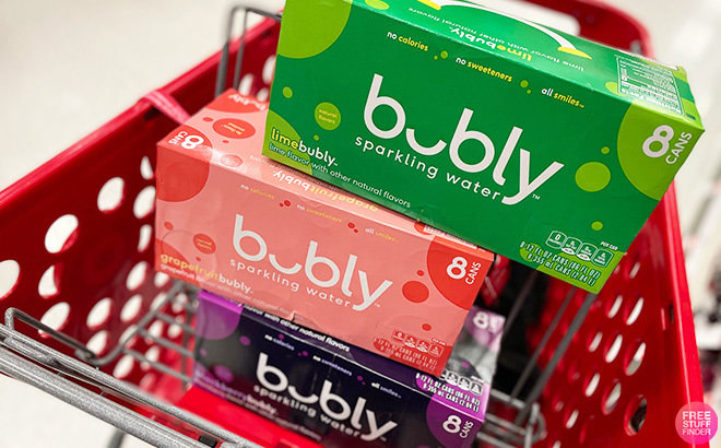Bubly Sparkling Water 8-Pack for $3.51 at Target (Includes New Melted Ice Pop Flavor) | Free ...