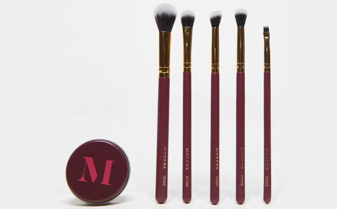 Morphe 5-Piece Face & Eye Brush Set $10 | Free Stuff Finder