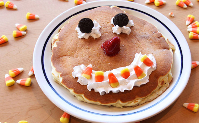 FREE Scary Face Pancakes for Kids at IHOP (with Purchase) | Free Stuff ...