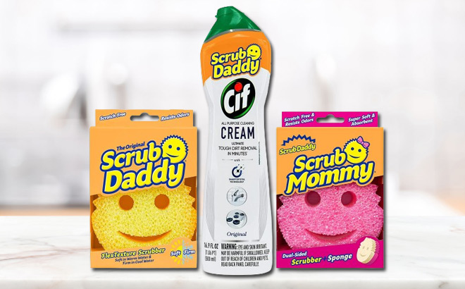 Scrub Daddy 3-Piece Set $11 at Walmart – Last Chance! | Free Stuff Finder